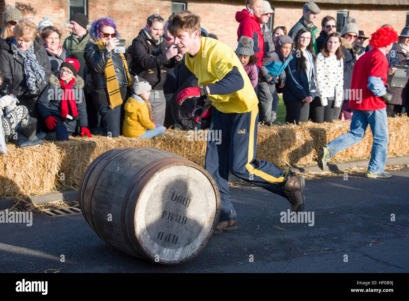 Rolling out the barrel hi-res stock photography and images - Alamy