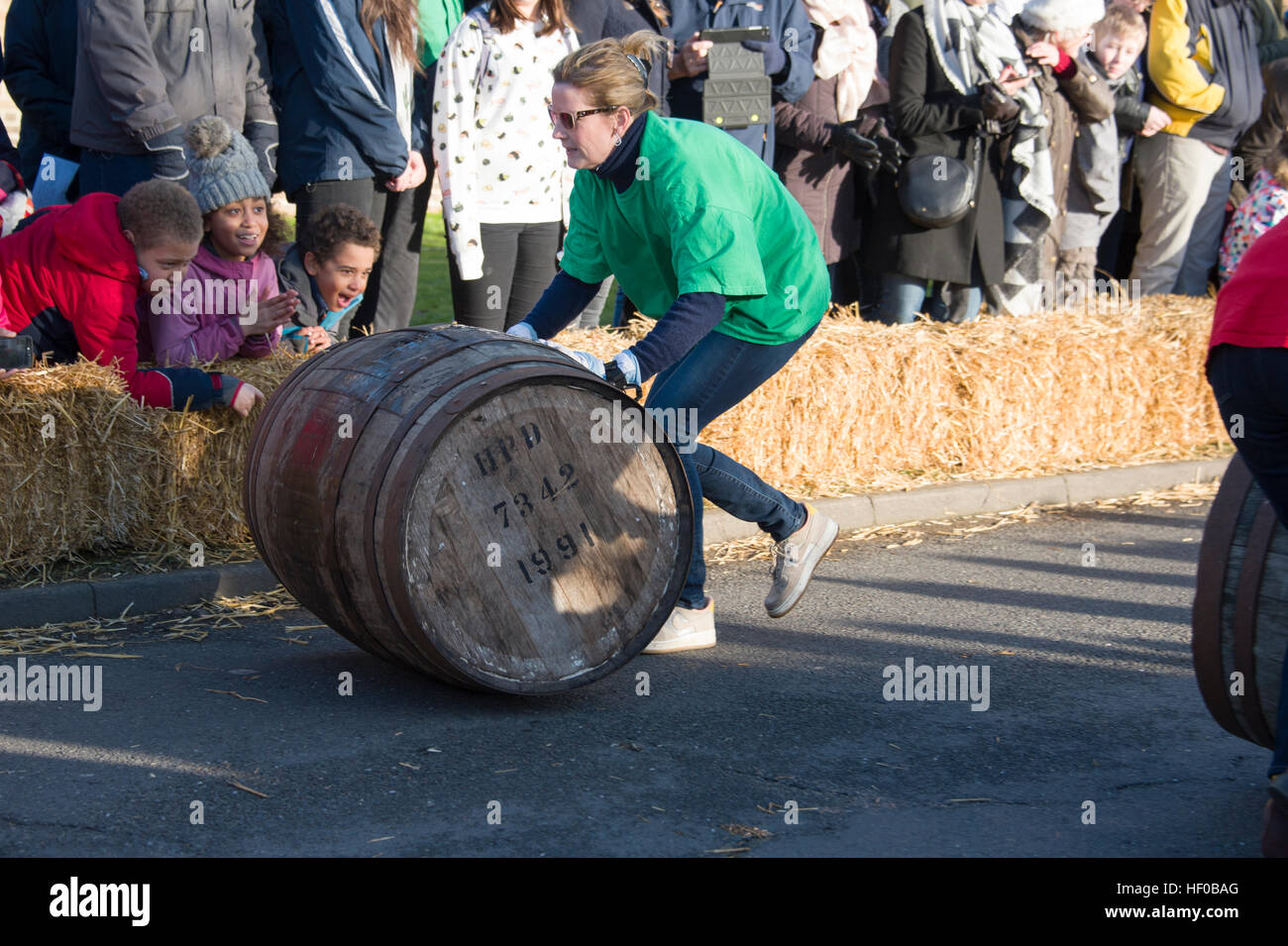 Barrel rolling roll hi-res stock photography and images - Alamy