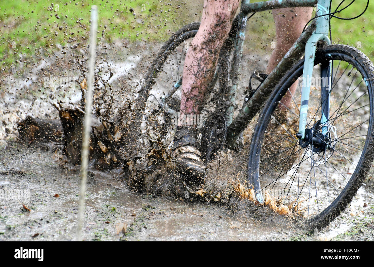 Cyclocross In Mud High Resolution Stock Photography and Images - Alamy