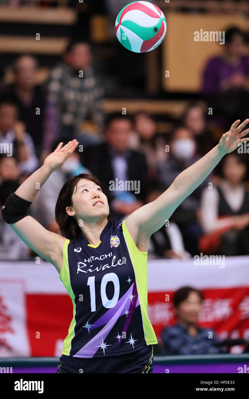Ota-City General Gymnasium, Tokyo, Japan. 24th Dec, 2016. Mami Uchiseto ...