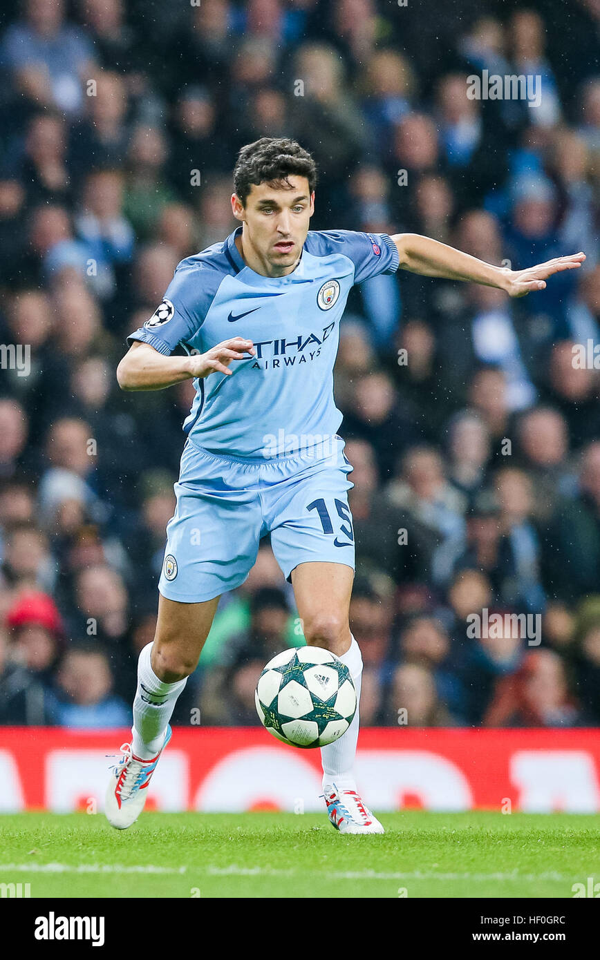 Manchester, UK. 6th Dec, 2016. Jesus Navas (Man C) Football/Soccer ...