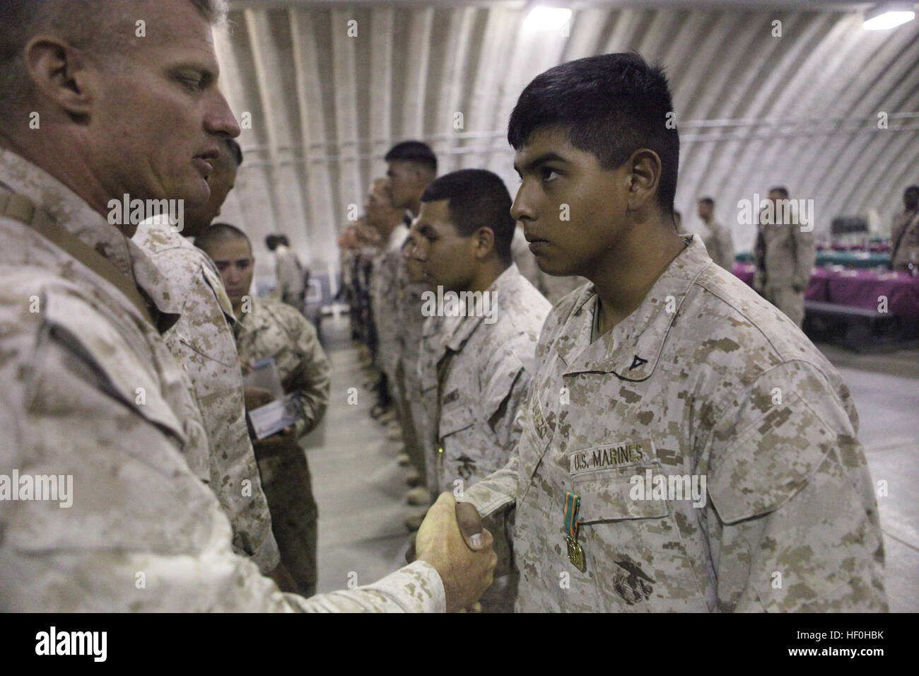 U s marine col roger turner hi-res stock photography and images - Alamy