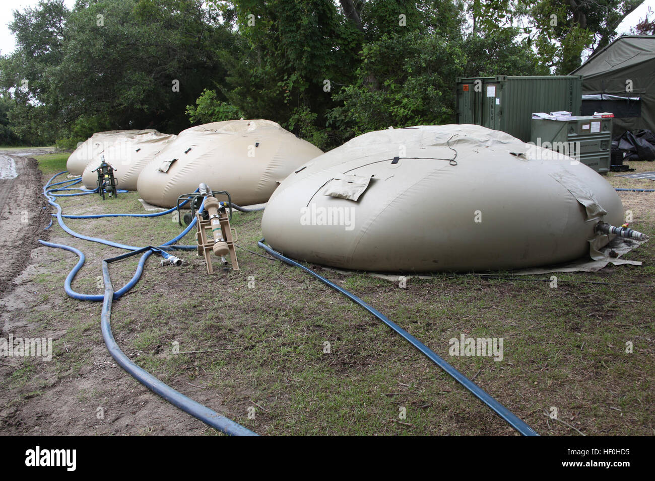 About 12,000 gallons of purified water sit ready for use aboard Marine ...