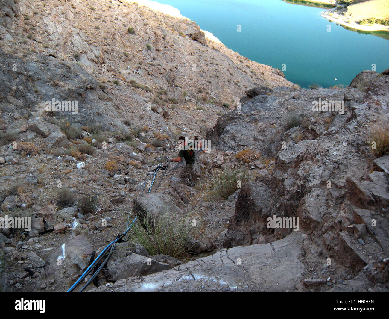 Cpl. Justin Cannady, the site commander with Echo Battery, 2nd ...
