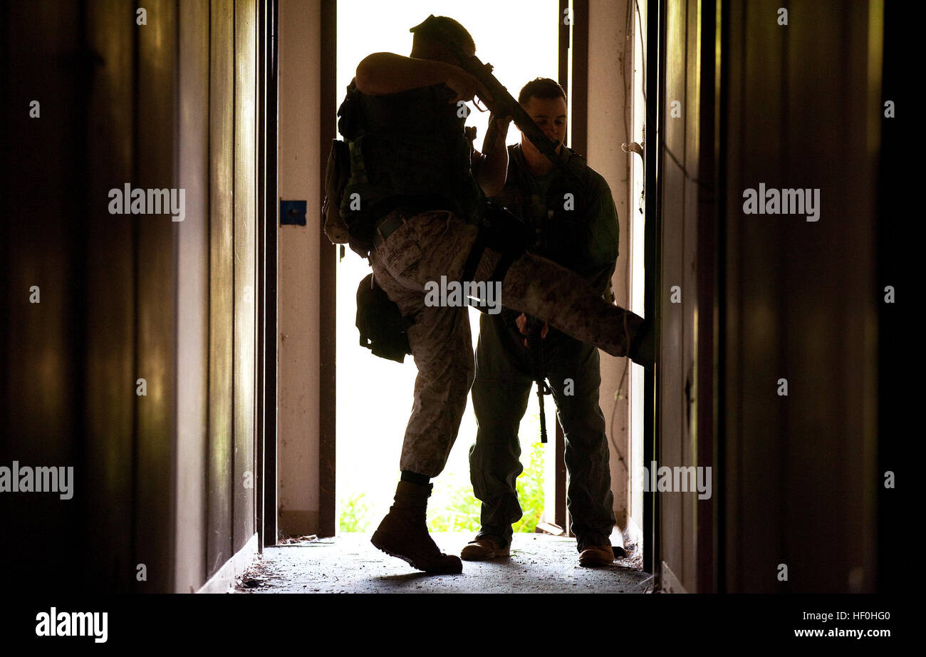 Sgt. Josh Sutherland, an entry member with the Special Reaction Team ...