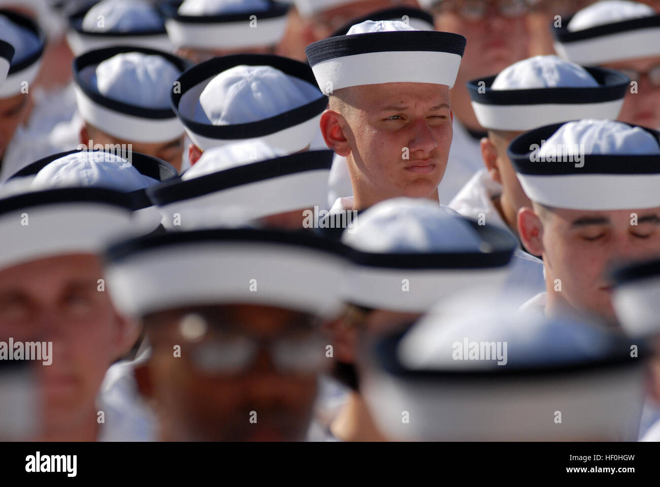 Plebes from the U.S. Naval Academy Class of 2015 wait to be officially ...