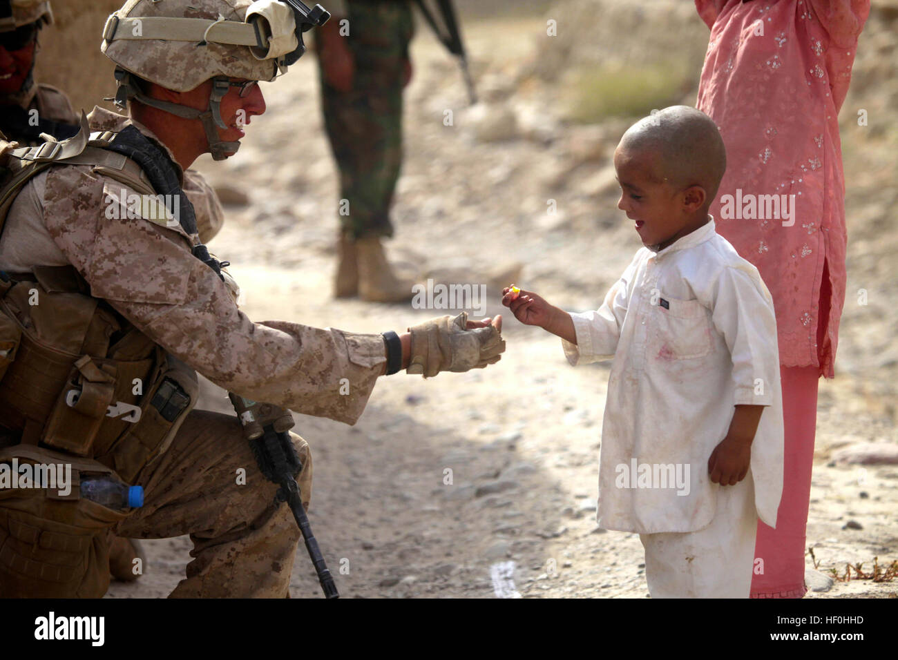 U.S. Navy Hospitalman Michael Winberry, a Corpsman with 3rd Platoon ...