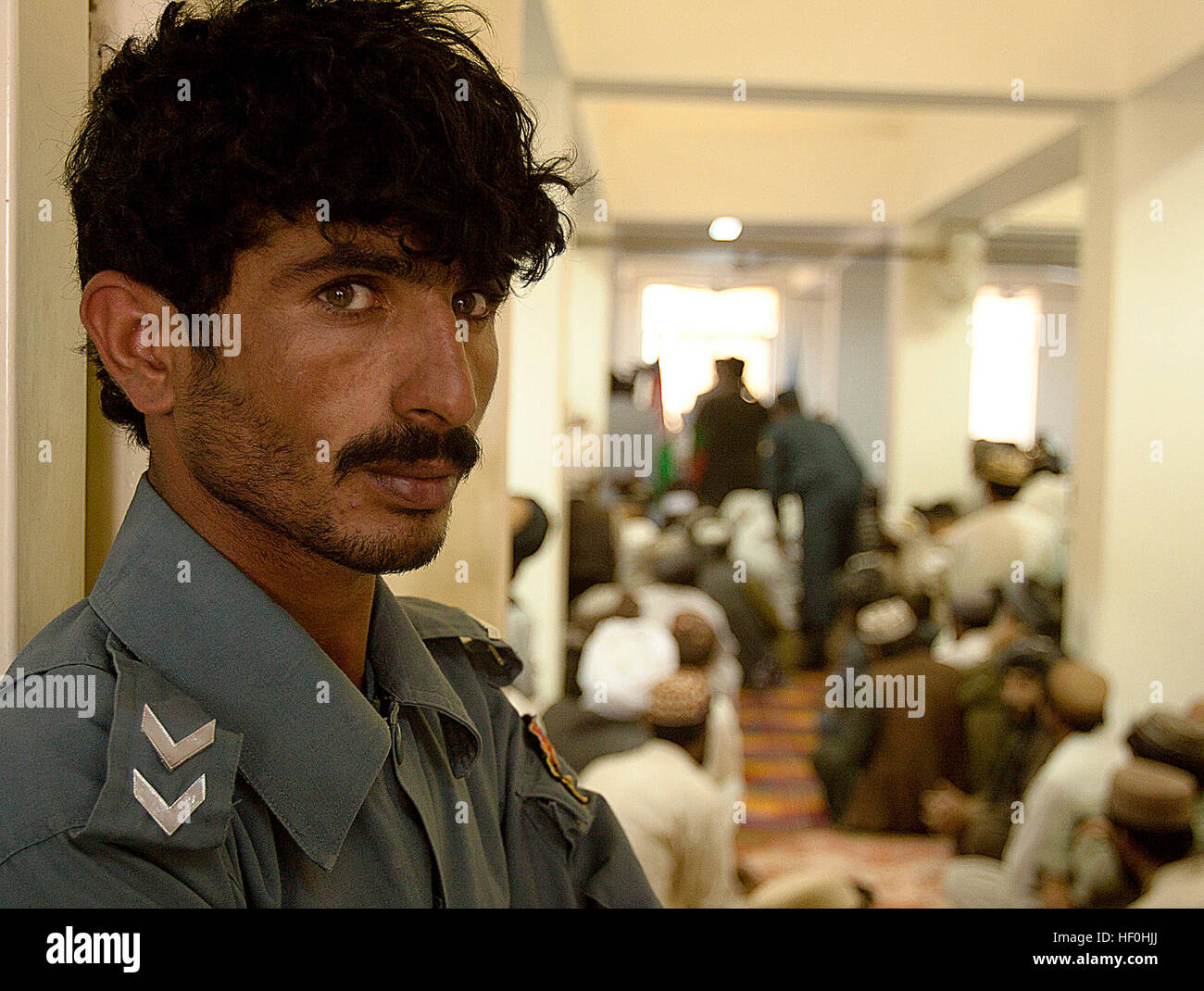 GARMSIR DISTRICT, Helmand province, Afghanistan — A member of the ...