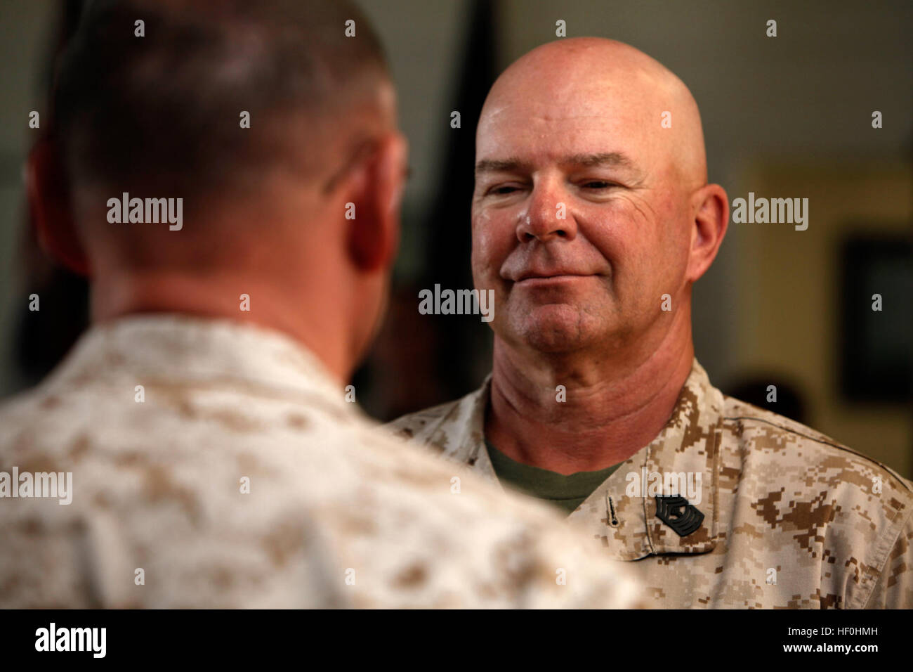 U.S. Marine Corps Col. Walter R. Watson (left), U.S. Marine Corps ...