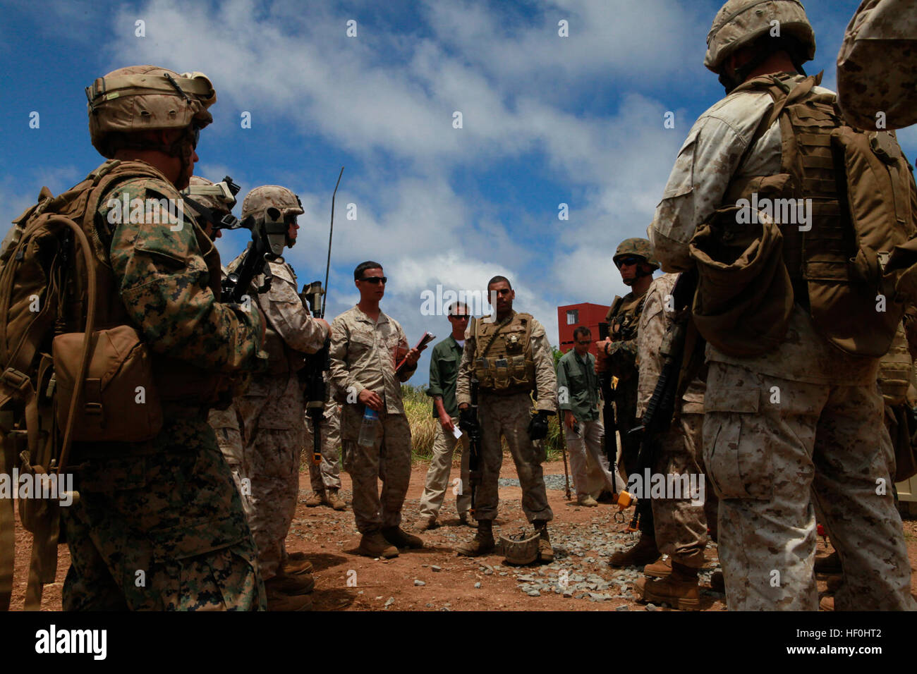 U.S. Marines with the 3rd Marine Expeditionary Forces Special ...