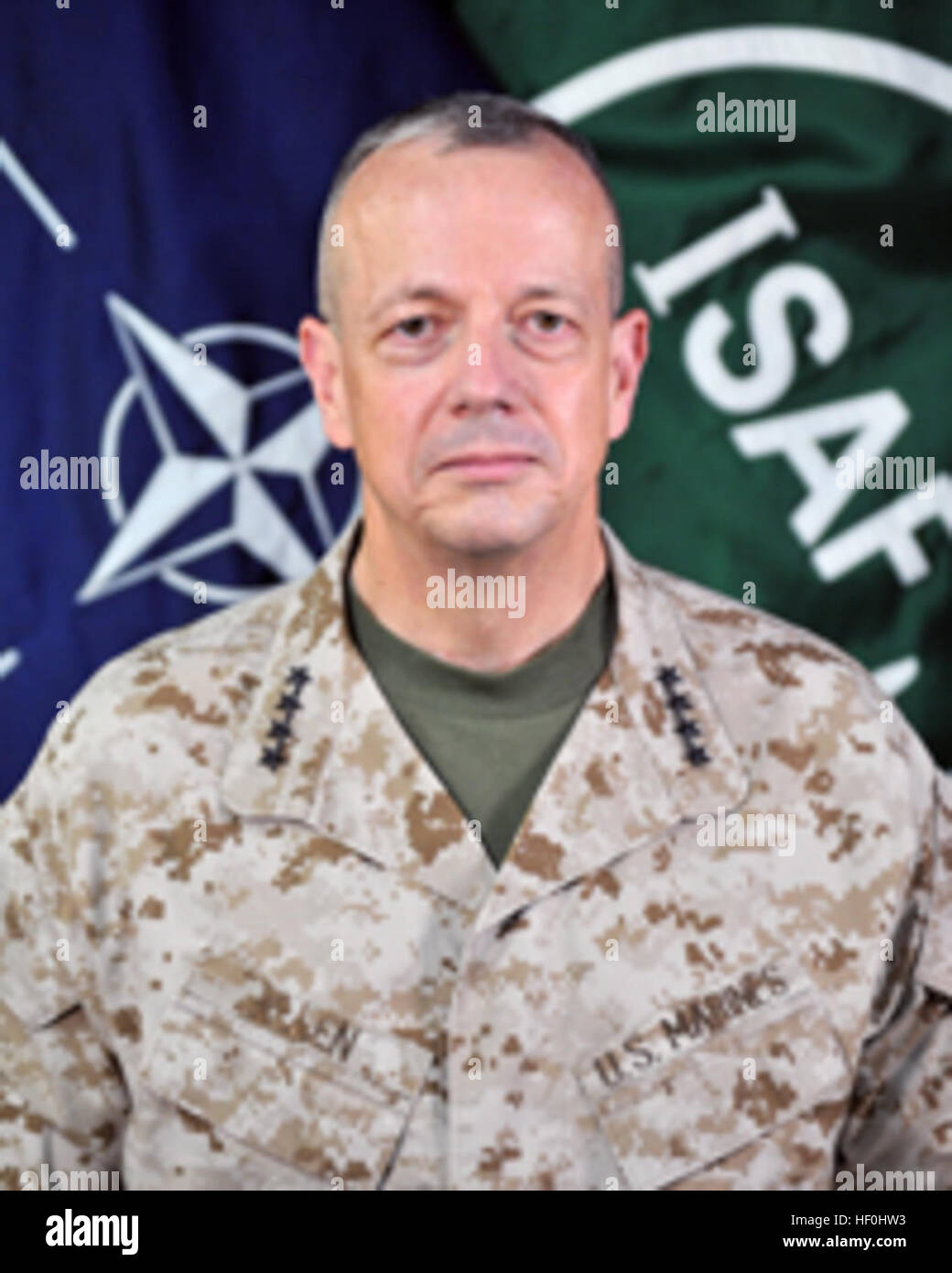 John Allen ISAF Stock Photo - Alamy