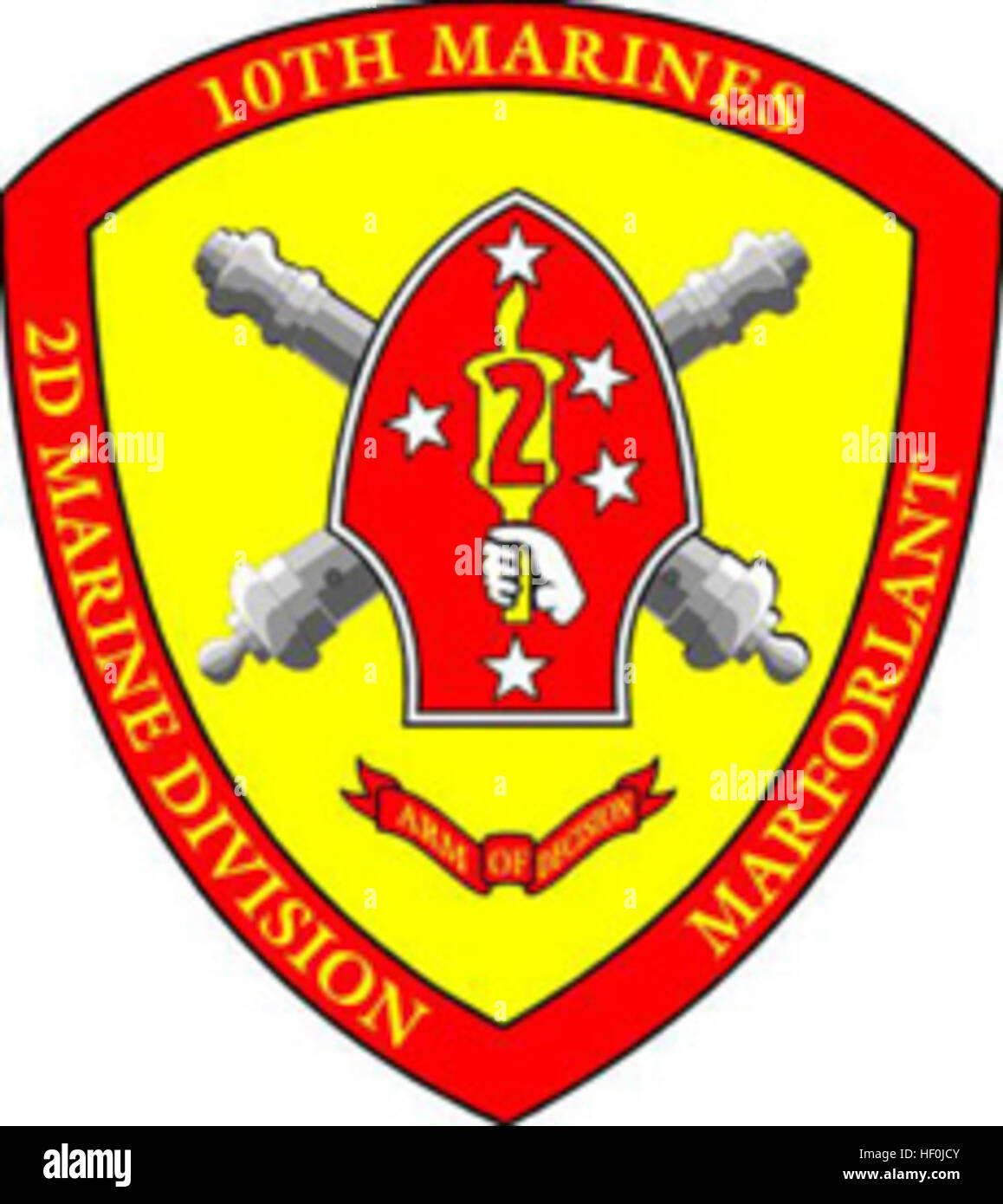 10th Marine Regiment Seal Stock Photo - Alamy