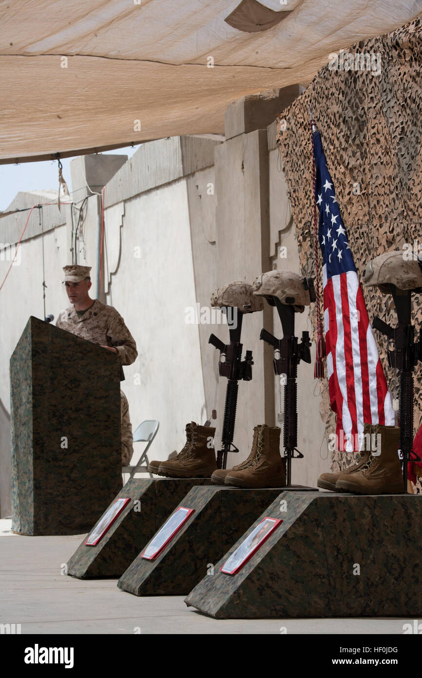 FORWARD OPERATING BASE JACKSON, Helmand province, Afghanistan - Gunnery ...