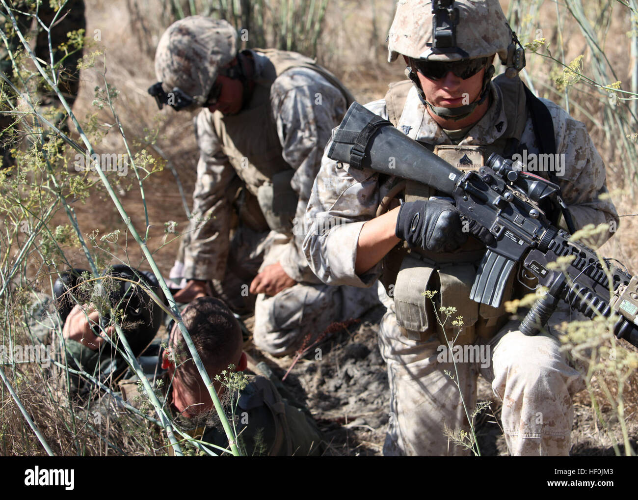 Marines From Battalion Landing Team 3rd Battalion 1st Marine Regiment