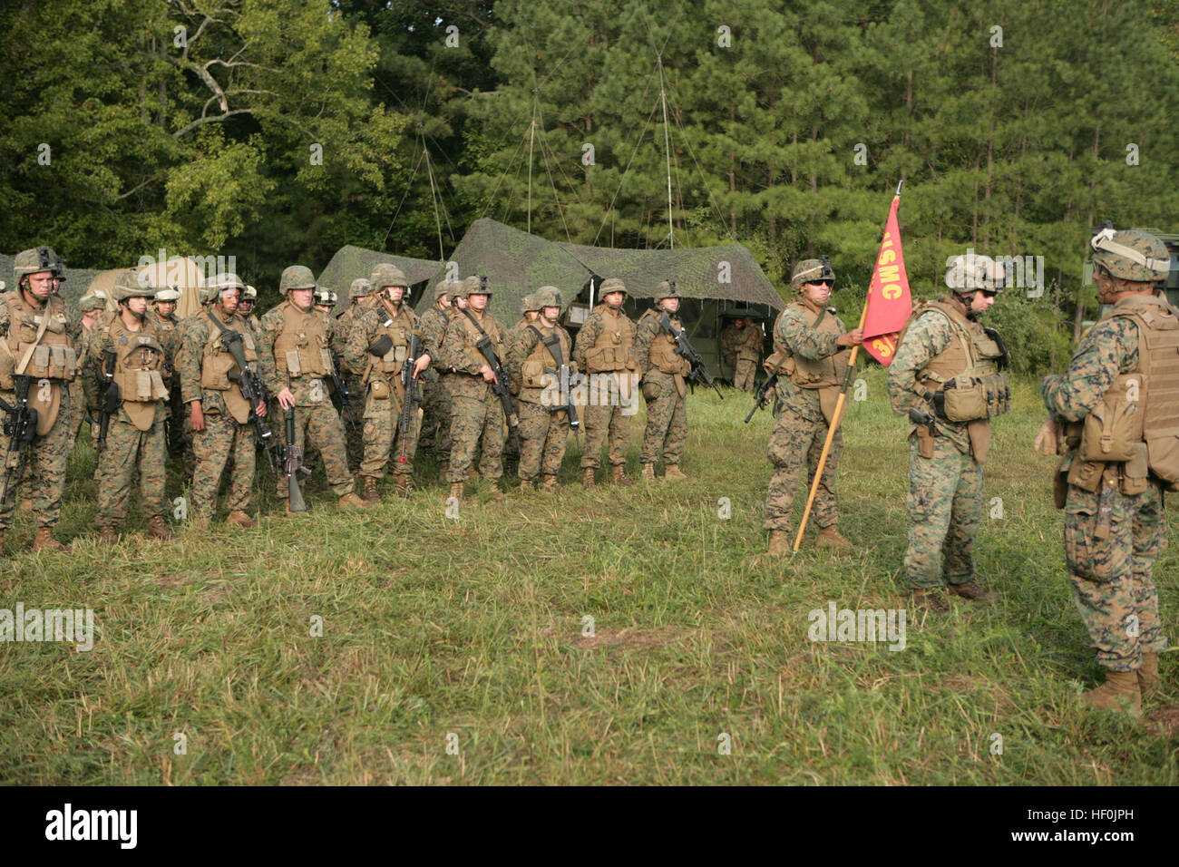 U.S. Marine Corps Lt. Col. David Sosa, commanding officer of 1st ...