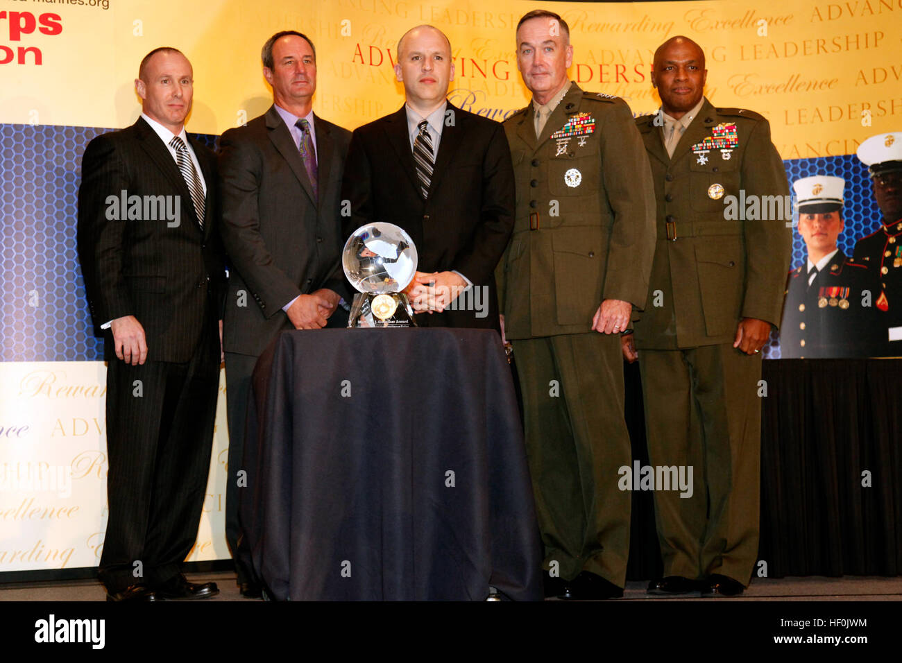 Craig Clarke receives the Mr. John J. Guenther Intelligence Civilian of ...