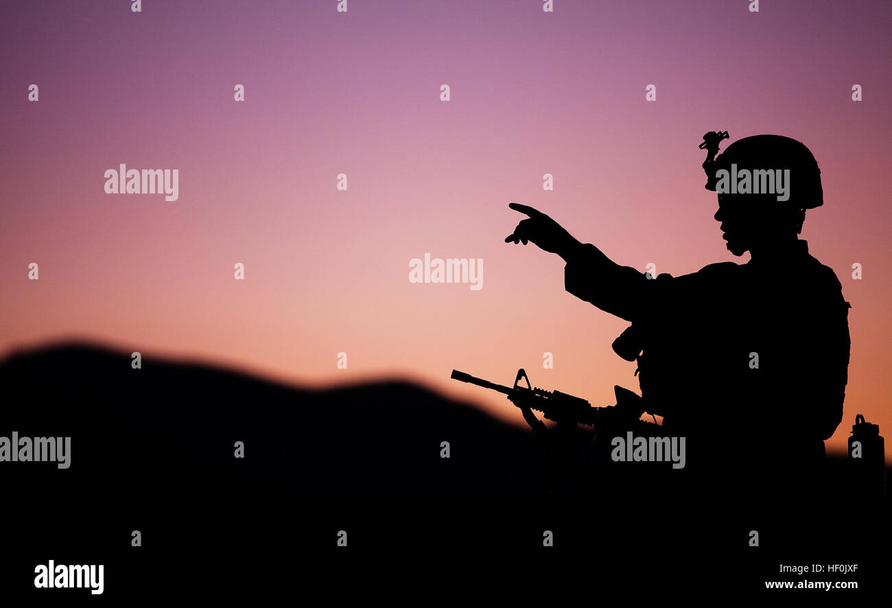 Gunnery Sgt. Todd Leahey, the 81mm mortar platoon sergeant for Weapons ...