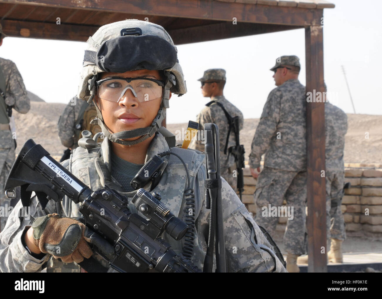 Cpl. Kristine Tejeda, Headquarters Battery, 2nd Battalion, 82nd Field ...