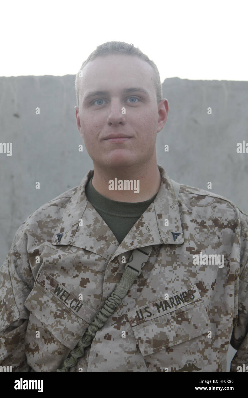 Lance Cpl. London Welch is a chemical, biological, radiological and ...