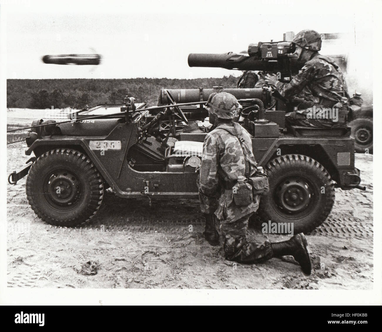 JEEP M151 TOW Missile Stock Photo - Alamy