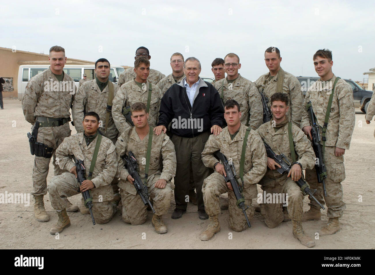 041224-M-8096K-064 Camp Fallujah, Iraq (Dec. 24, 2004) - Secretary of ...