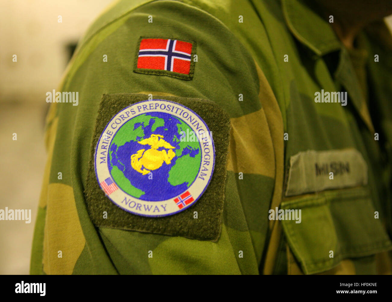 Maj. Kjell Mathisen, Norwegian Defense Logistics Organization/Marine Expeditionary Brigade ...