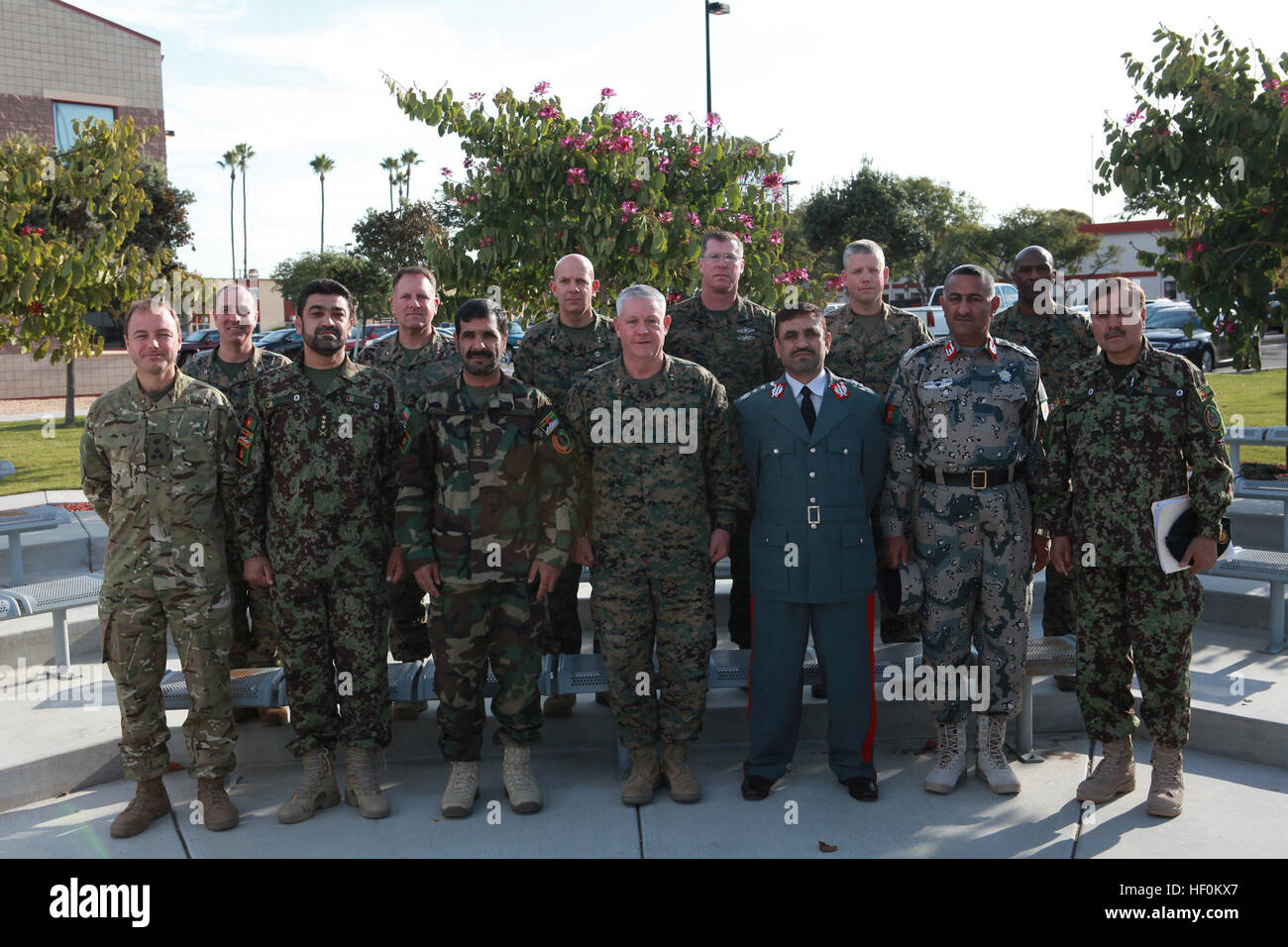 Senior leadership from I Marine Expeditionary Force (Forward) and ...