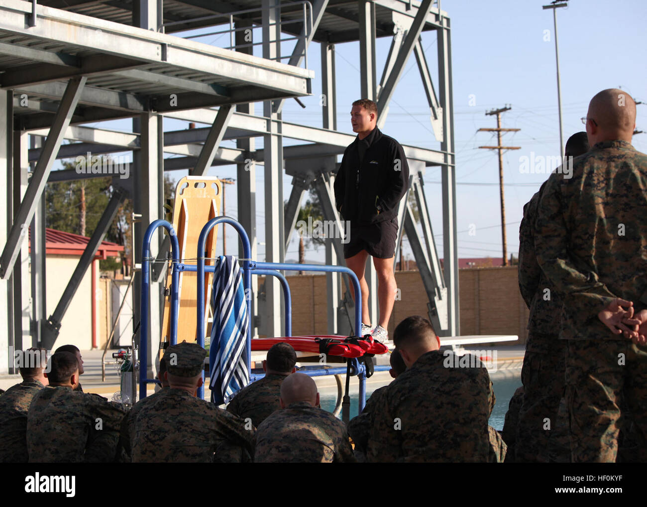Cpl. Brandon Yost, a 24-year-old water survival instructor from Modesto ...