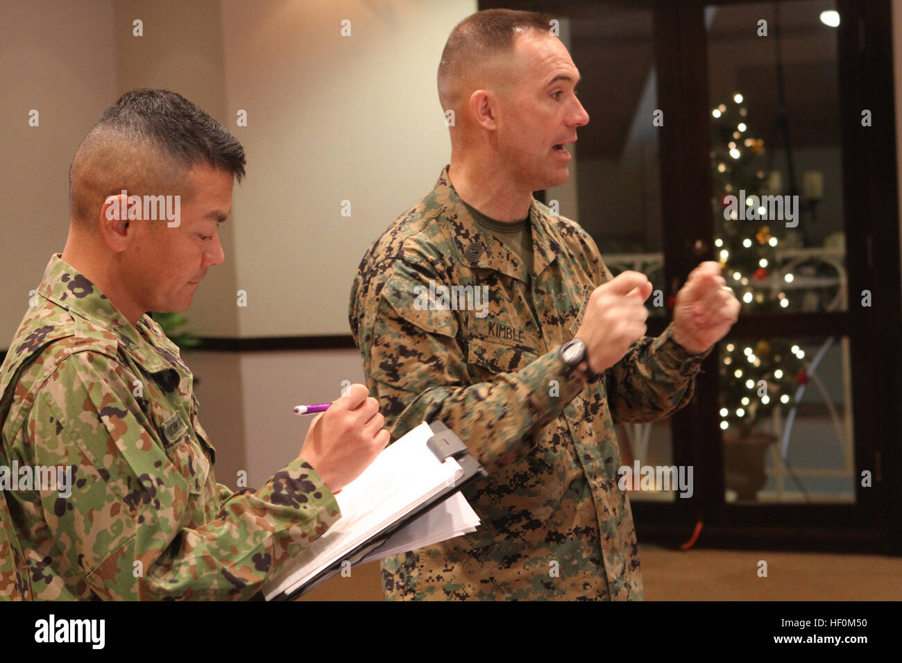 Sergeants major with the Japan Ground Self Defense Force attended a ...