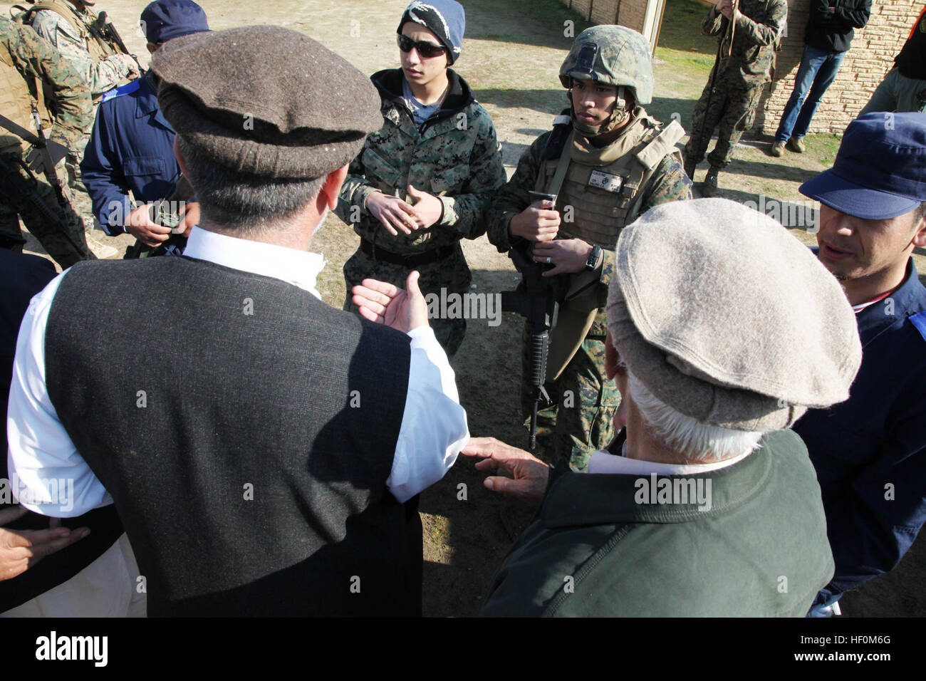 A Marine from Military Police Company, Combat Logistics Regiment 17 ...