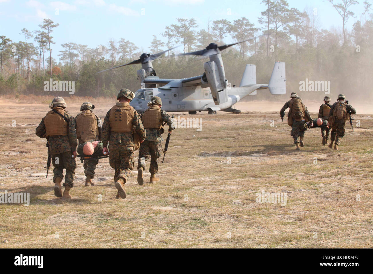 Hospital corpsmen with Combat Logistics Battalion 24, 24th Marine ...