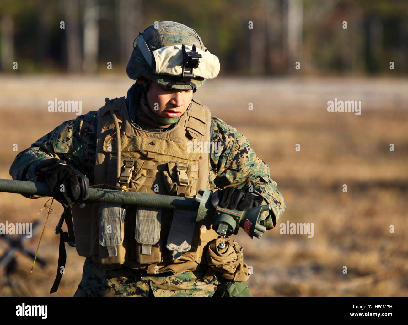 Lance Cpl. Richard Gonzalez, a radio operator with Alpha Company ...