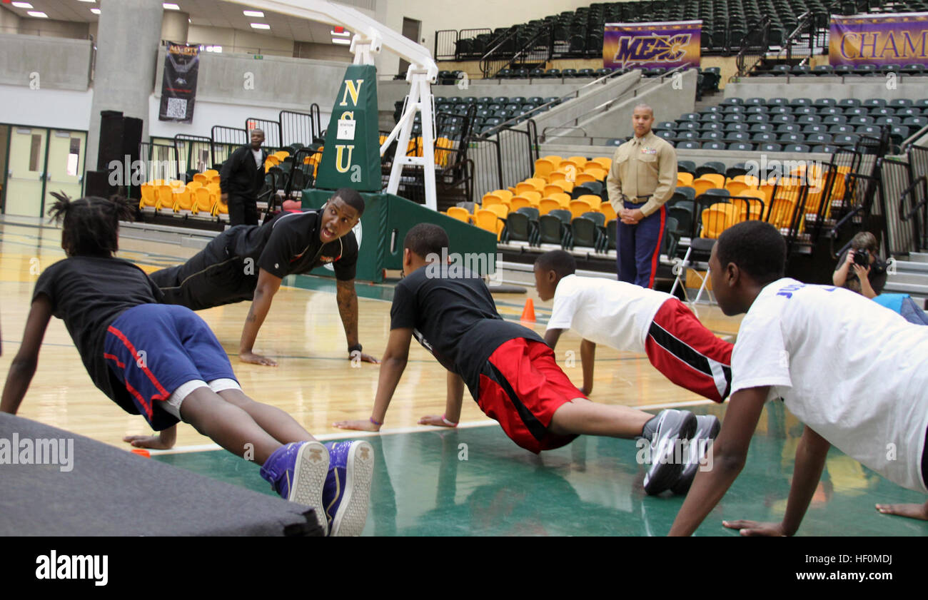 Marine Corps Sgt. Christopher Harris, a member of the All-Marine ...