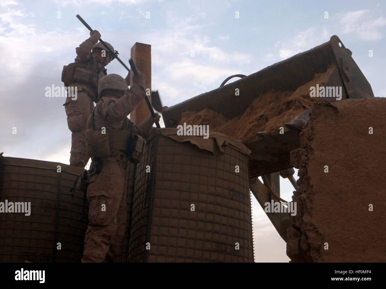 Marines from 2nd Platoon, Bravo Company, 3rd Combat Engineer Battalion ...