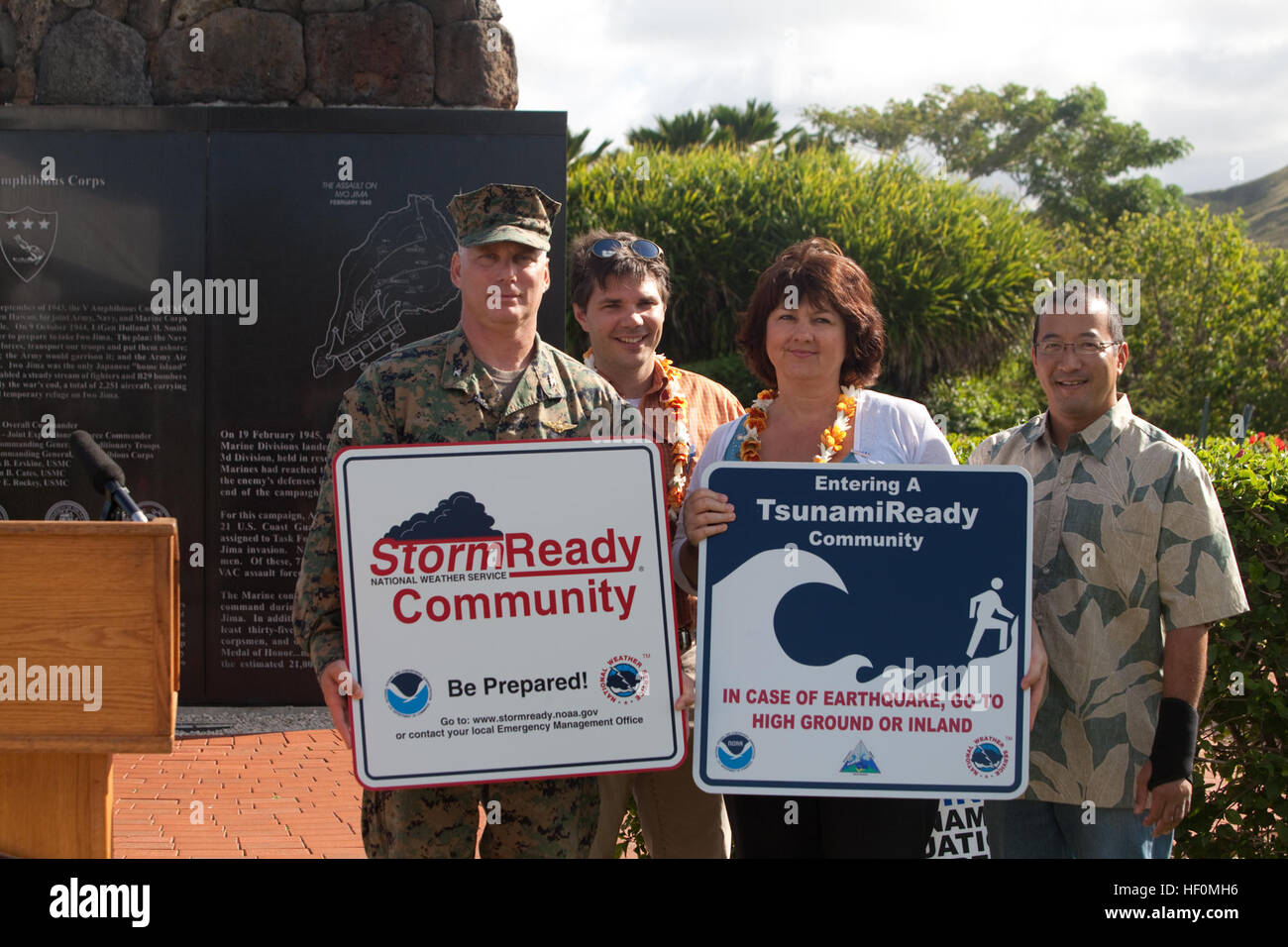 Col. Brian P. Annichiarico, Marine Corps Base Hawaii commanding officer ...