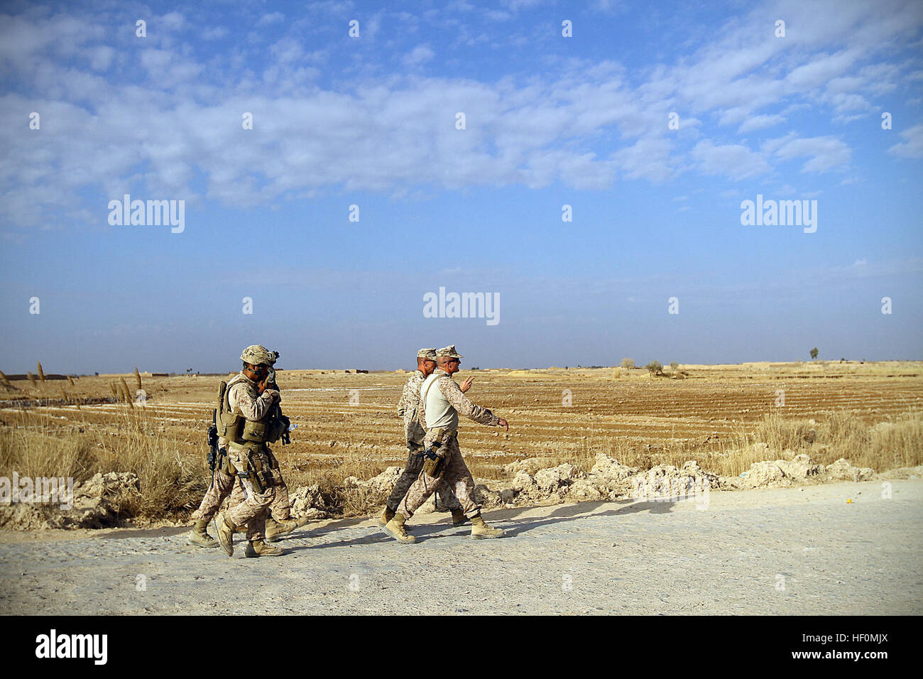 U.S. Marine Col. Roger B. Turner, the commanding officer of Regimental ...
