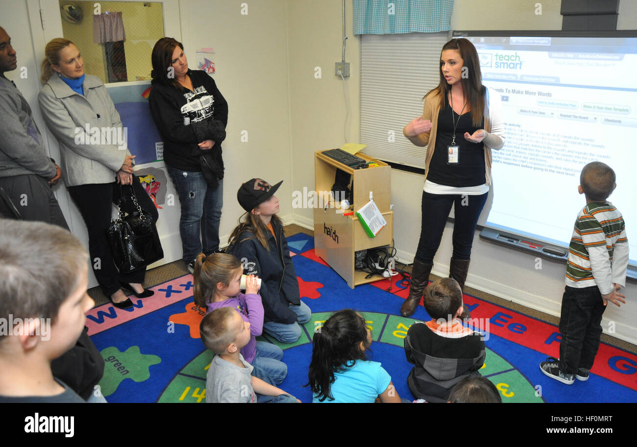 Child development center marine corps hi-res stock photography and ...