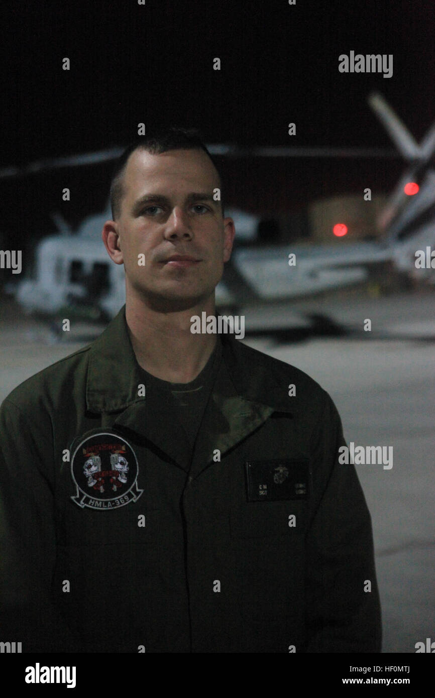 Sgt. Christopher Lemke is a mechanic with Marine Light Attack ...