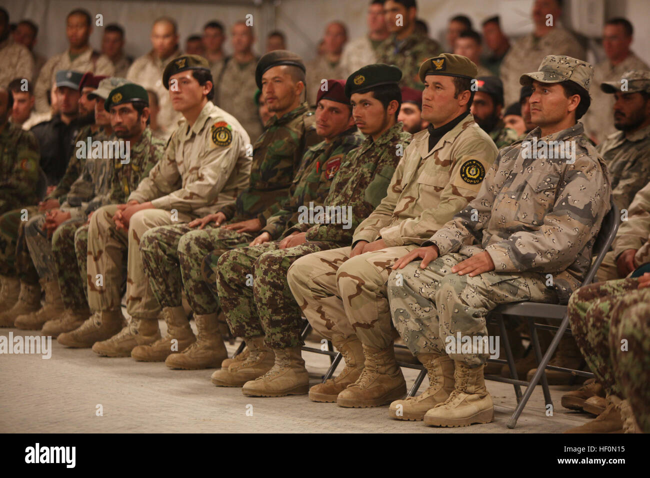 Twenty-six Afghan National Security Force students graduated from a ...