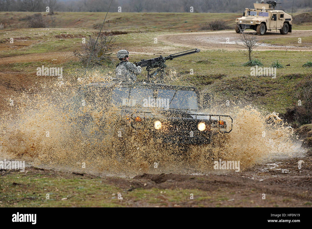 The 173rd Unit 2-503rd Airborne in predeployment training at Range ...