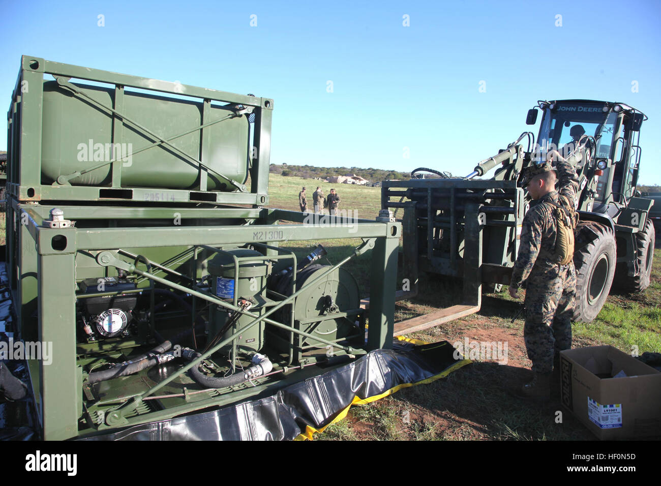 Marines from General Support Motor Transport, Combat Logistics Regiment ...