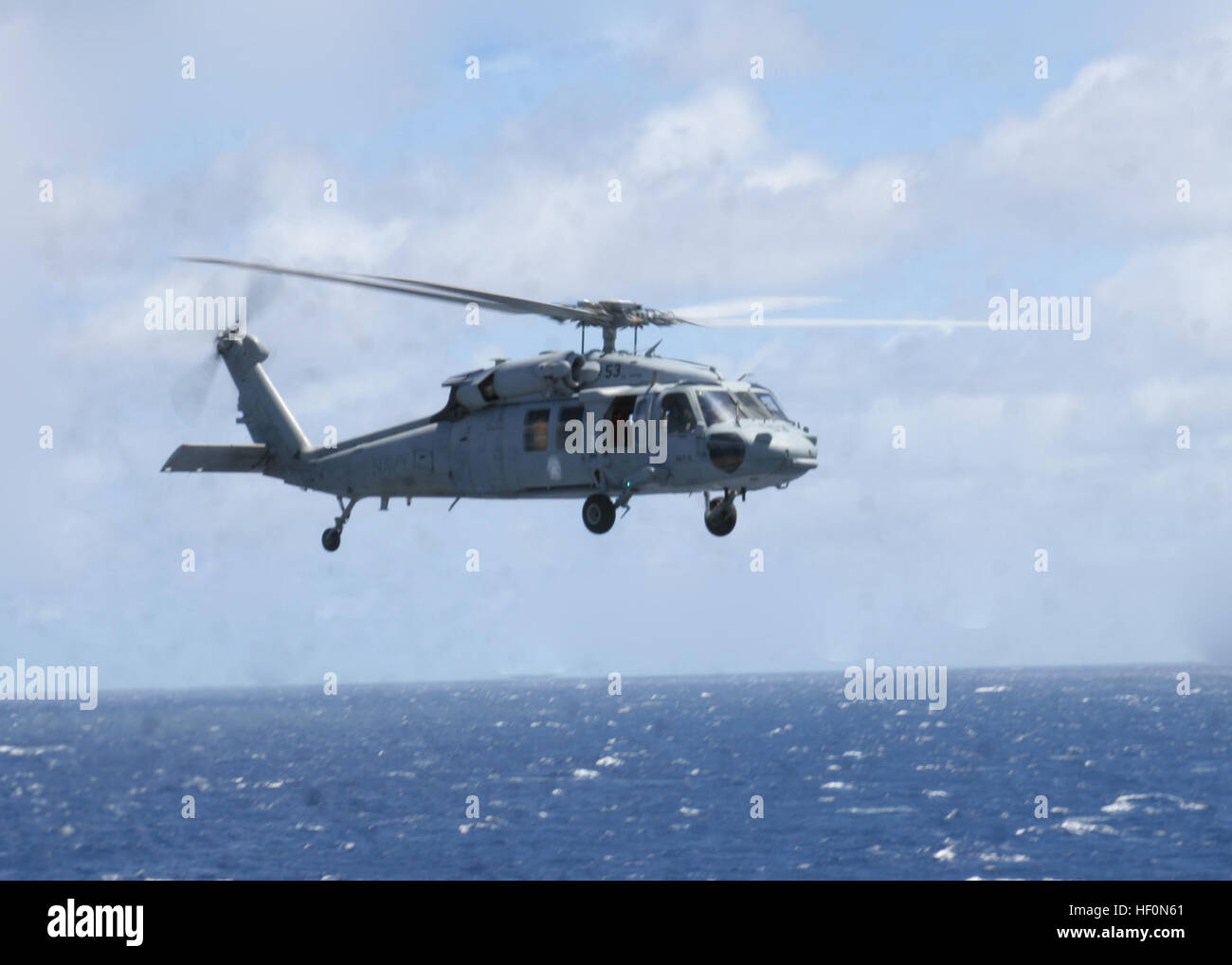 ABOARD USS PELELIU (LHA-5), (Sept. 29, 2008)- A MH-60S Seahawk ...