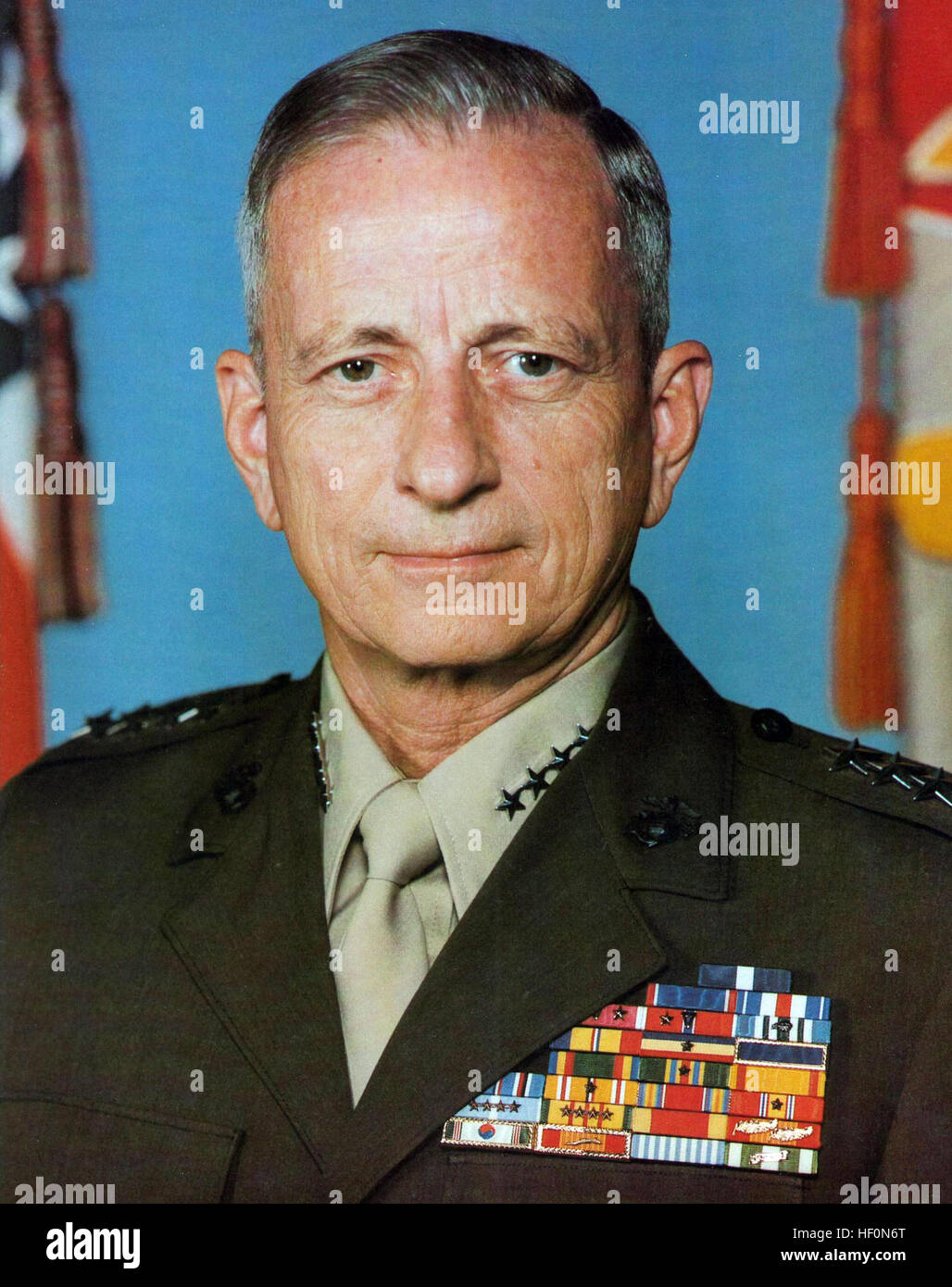 Gen Robert H. Barrow Stock Photo - Alamy