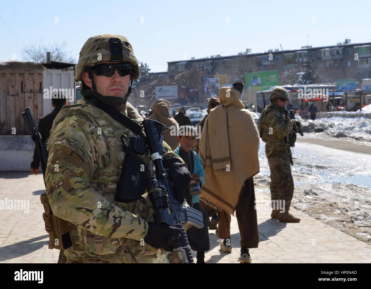 Oregon National Guard Staff Sgt. Curtis Sanders of the 1186th Military ...