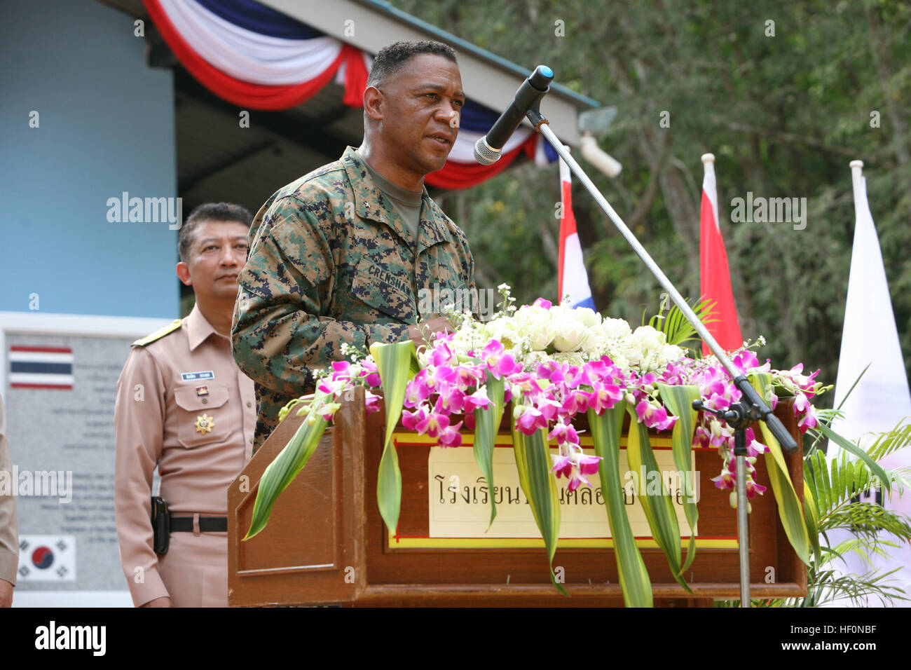 U.S. Marine Brig. Gen. Craig C. Crenshaw, commanding general, 3rd ...