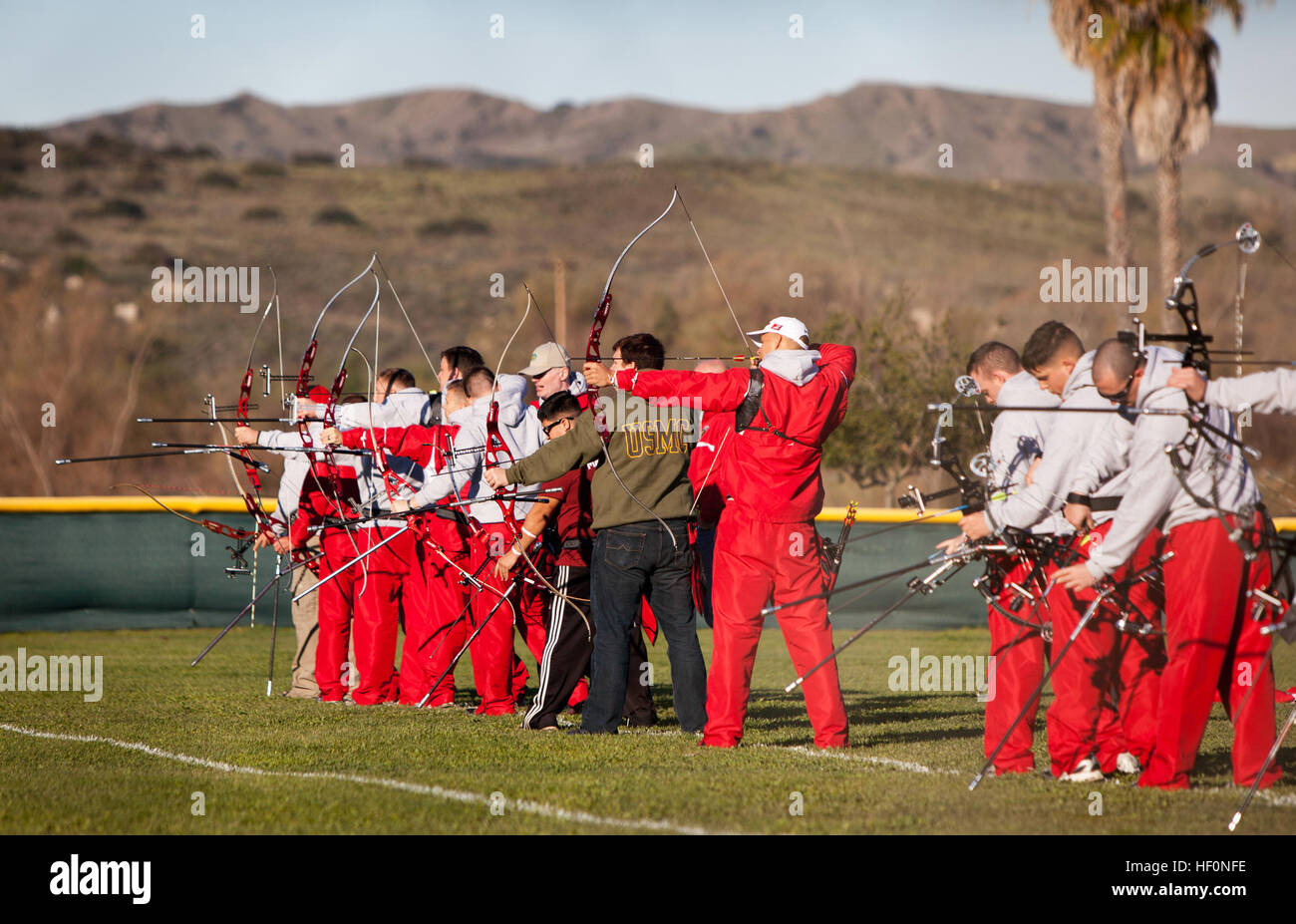 First archery practice hi-res stock photography and images - Alamy