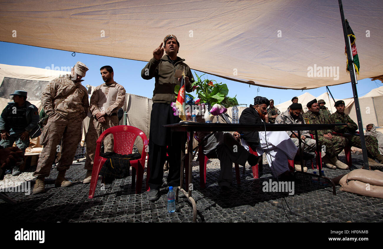 U.S. Marine Lt. Col. Matthew Palma (left), the commanding officer of ...