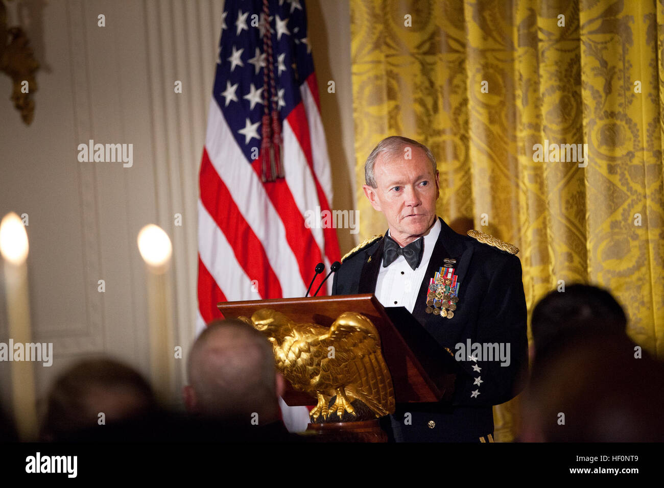 U.S. Army Gen. Martin E. Dempsey addresses veterans and their guests ...