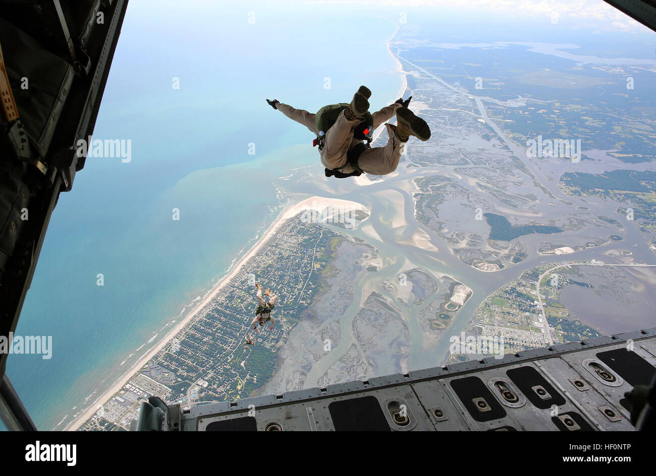 Marines with U.S. Marine Corps Forces, Special Operations Command exit ...