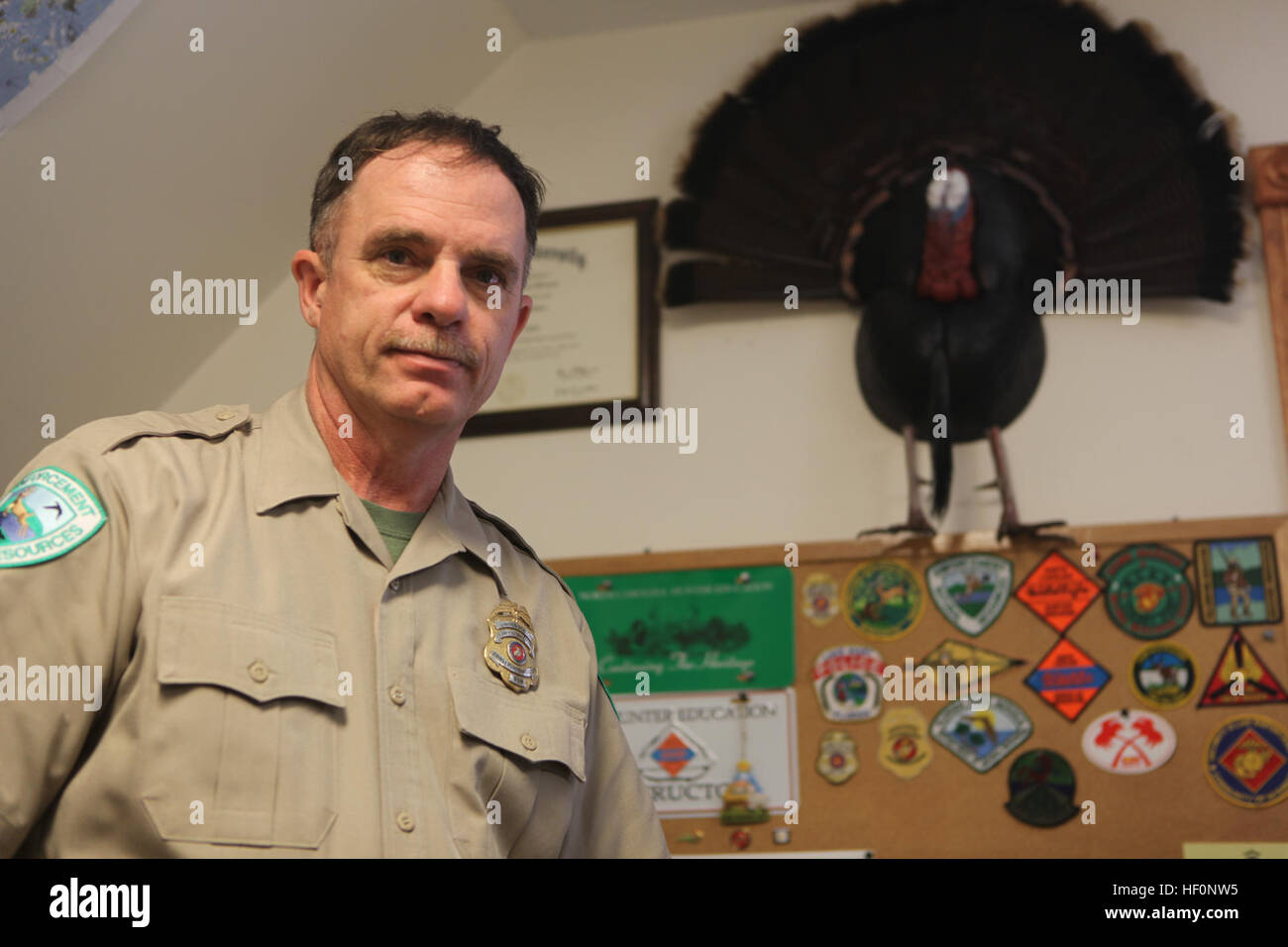 Paul Boniface, the chief conservation law enforcement officer for MCB ...